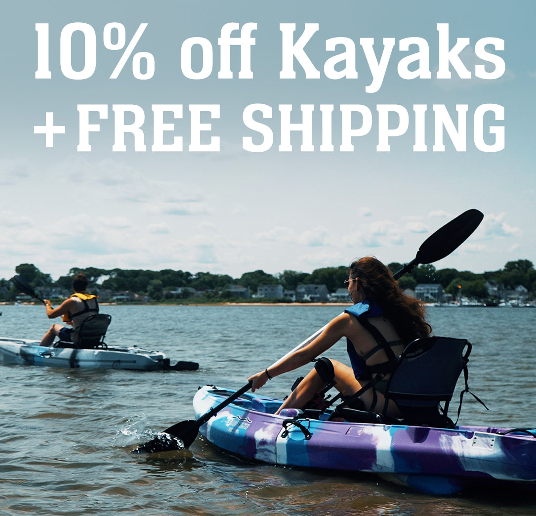 Single Kayaks - Motorized, Pedal, Folding & Modular – Brooklyn Kayak ...